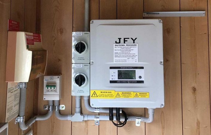 Grid fault error in JFY solar inverter | Solarmatic Australia