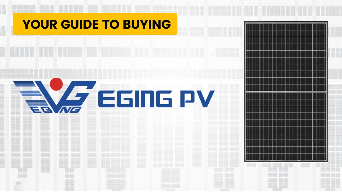 Review: EGing solar panels - Solarmatic